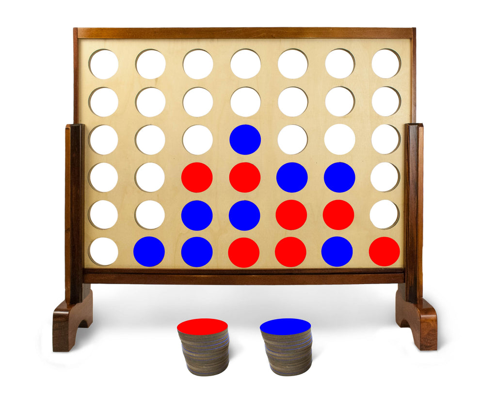 Giant Four Connect in a Row Game | Large Yard 4 Connect Game ...