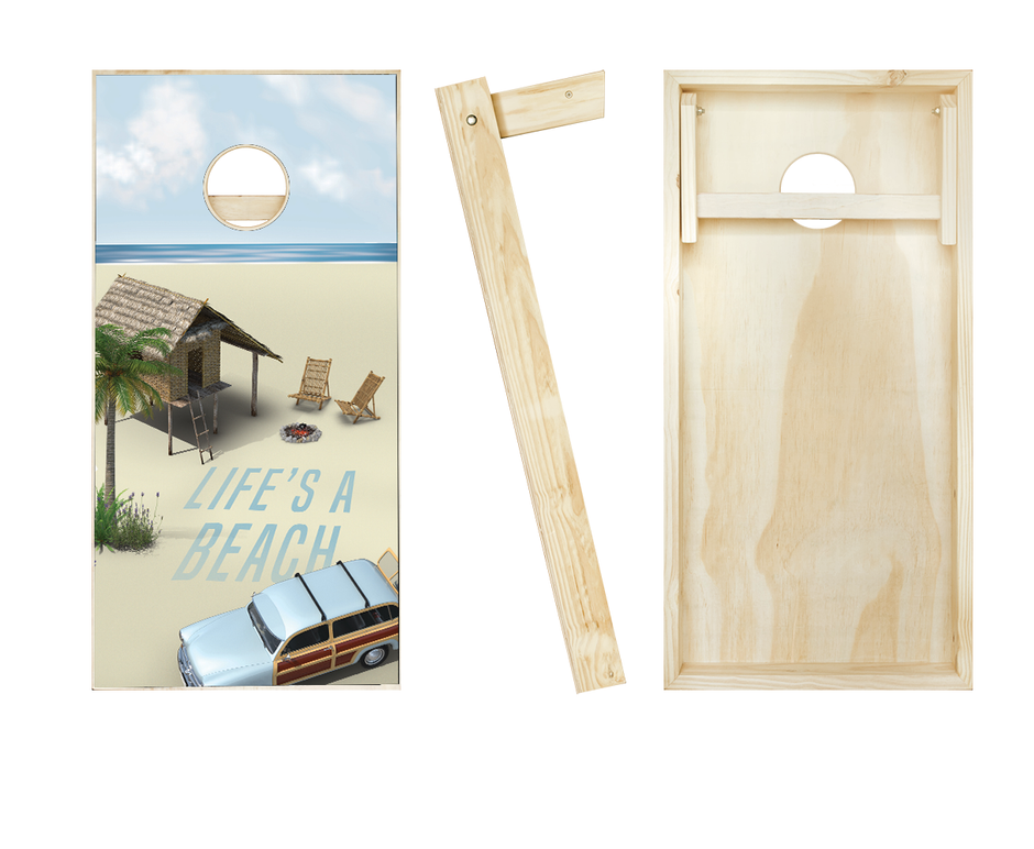 Beach Themed Cornhole Board Sets | YardGames.com