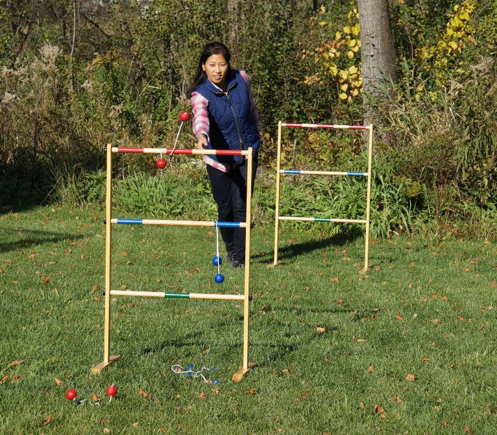 Ladder Ball Game Set | Double Ladder Toss with Carrying Case ...