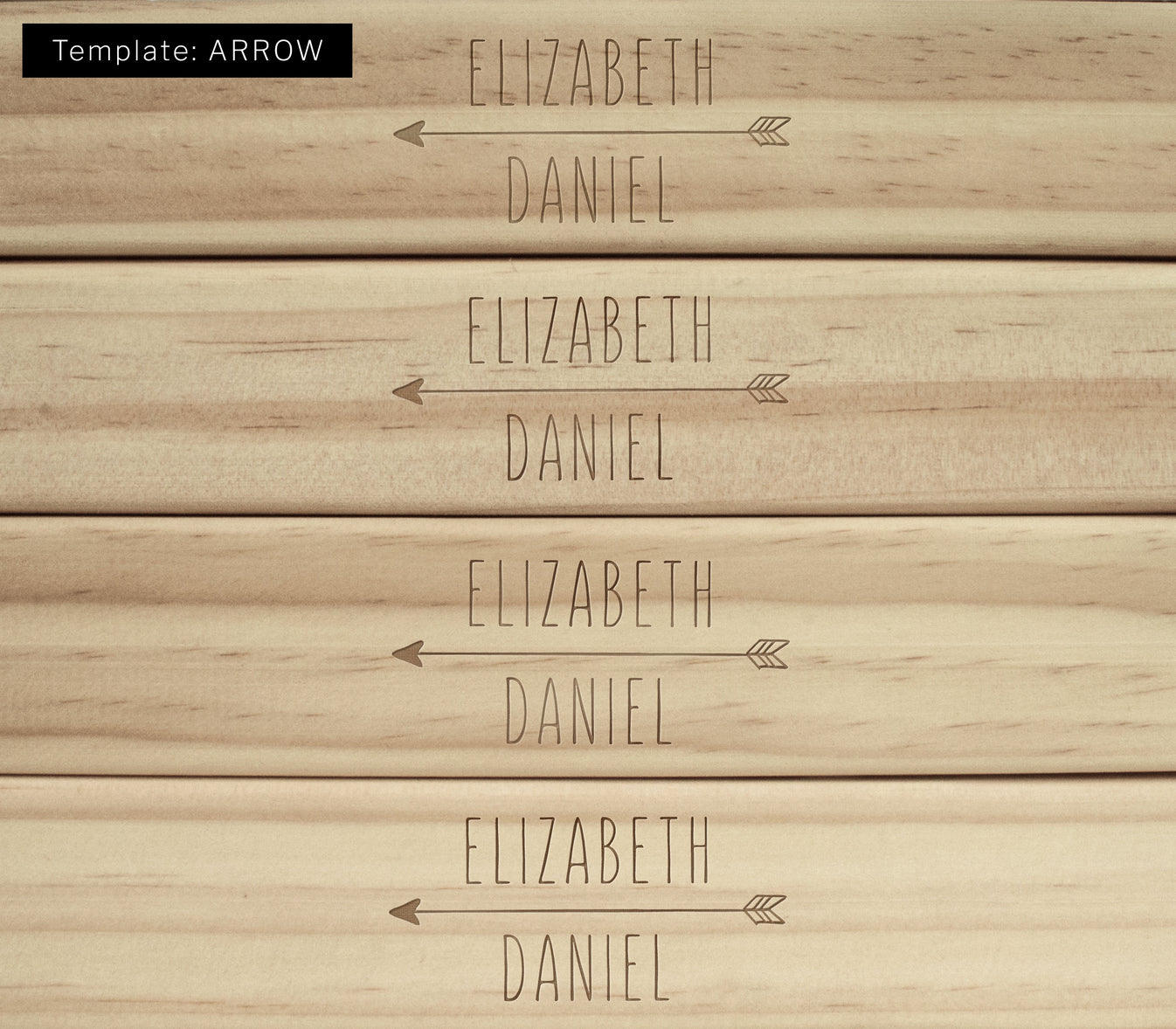 Giant Personalized Timbers Set | Custom Giant Tumbling Timbers ...