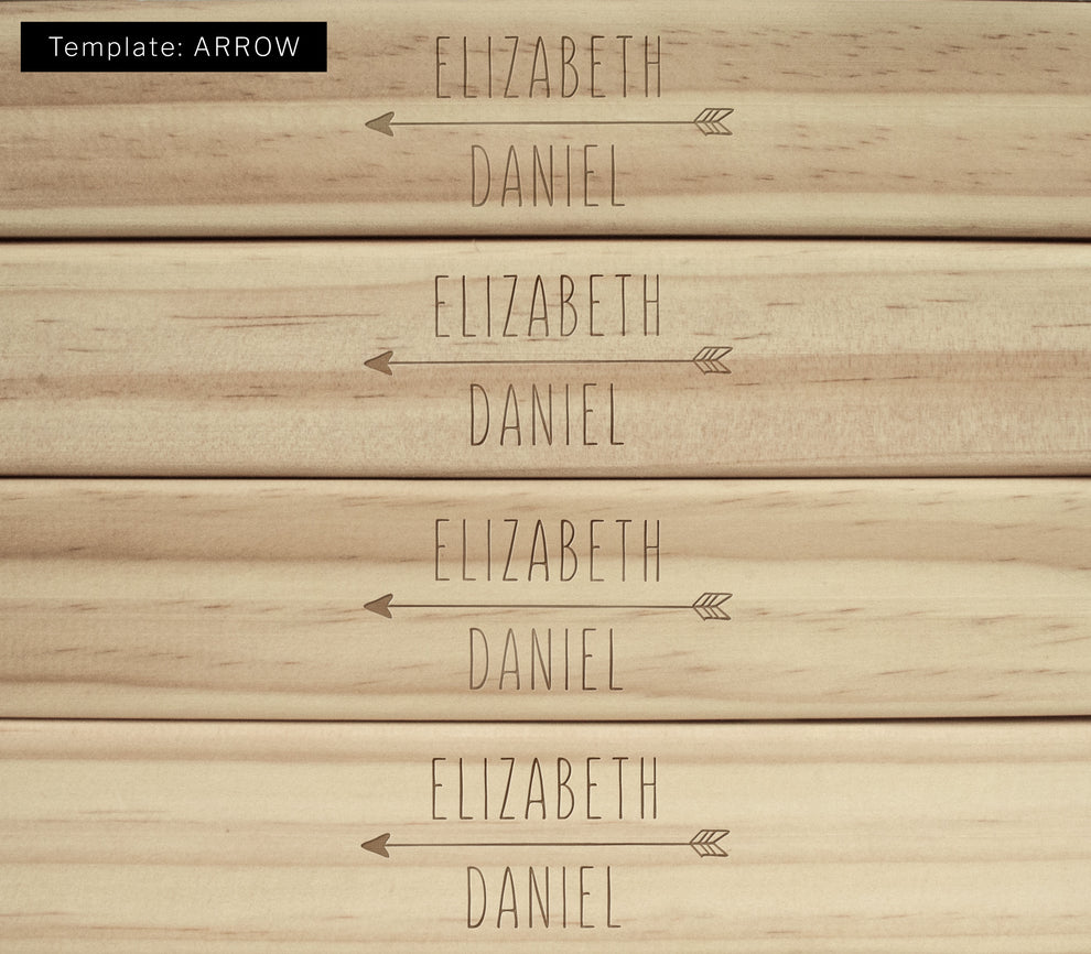 Giant Personalized Timbers Set | Custom Giant Tumbling Timbers ...